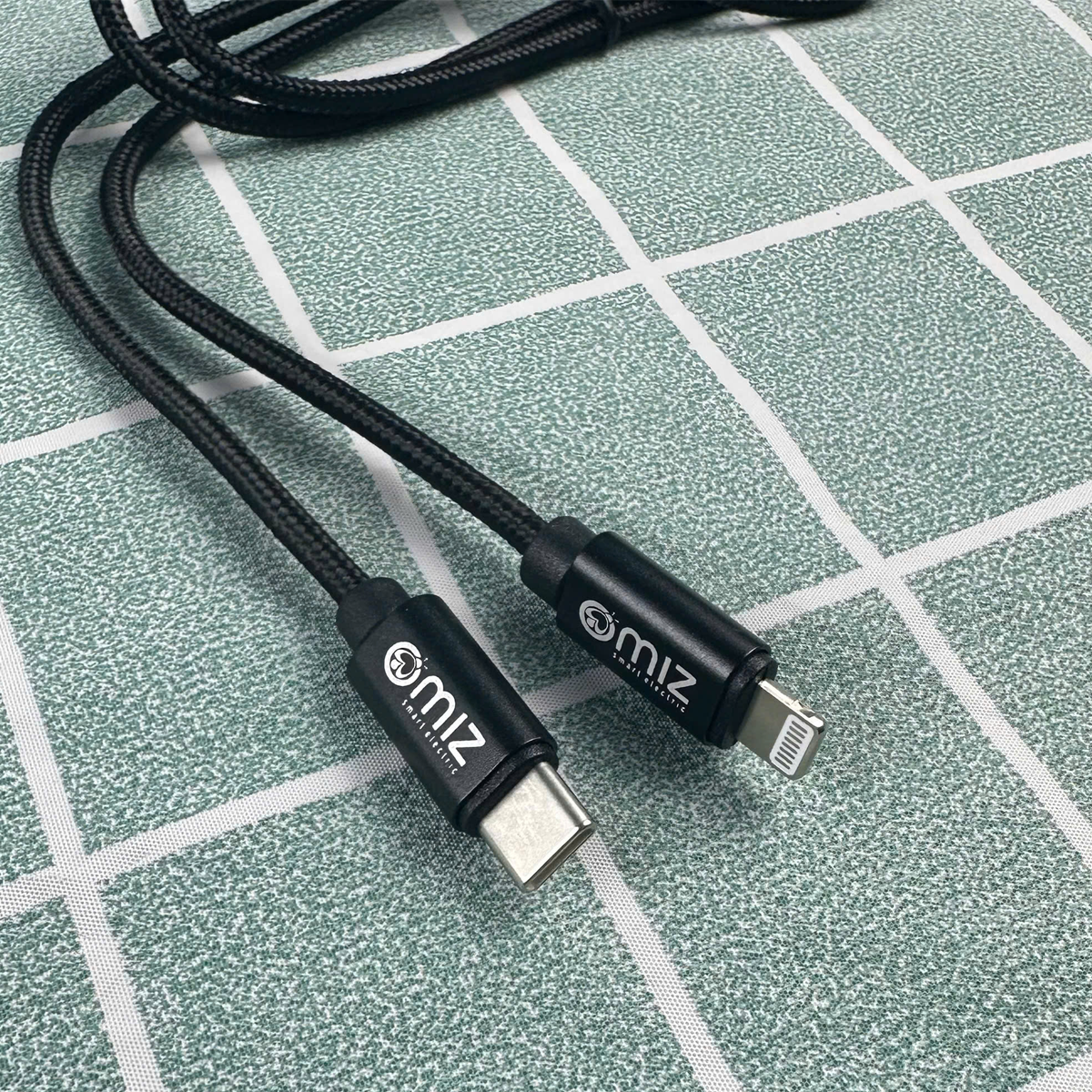 Cáp sạc nhanh Omiz OMZ-12 Type C to Lightning – Omiz